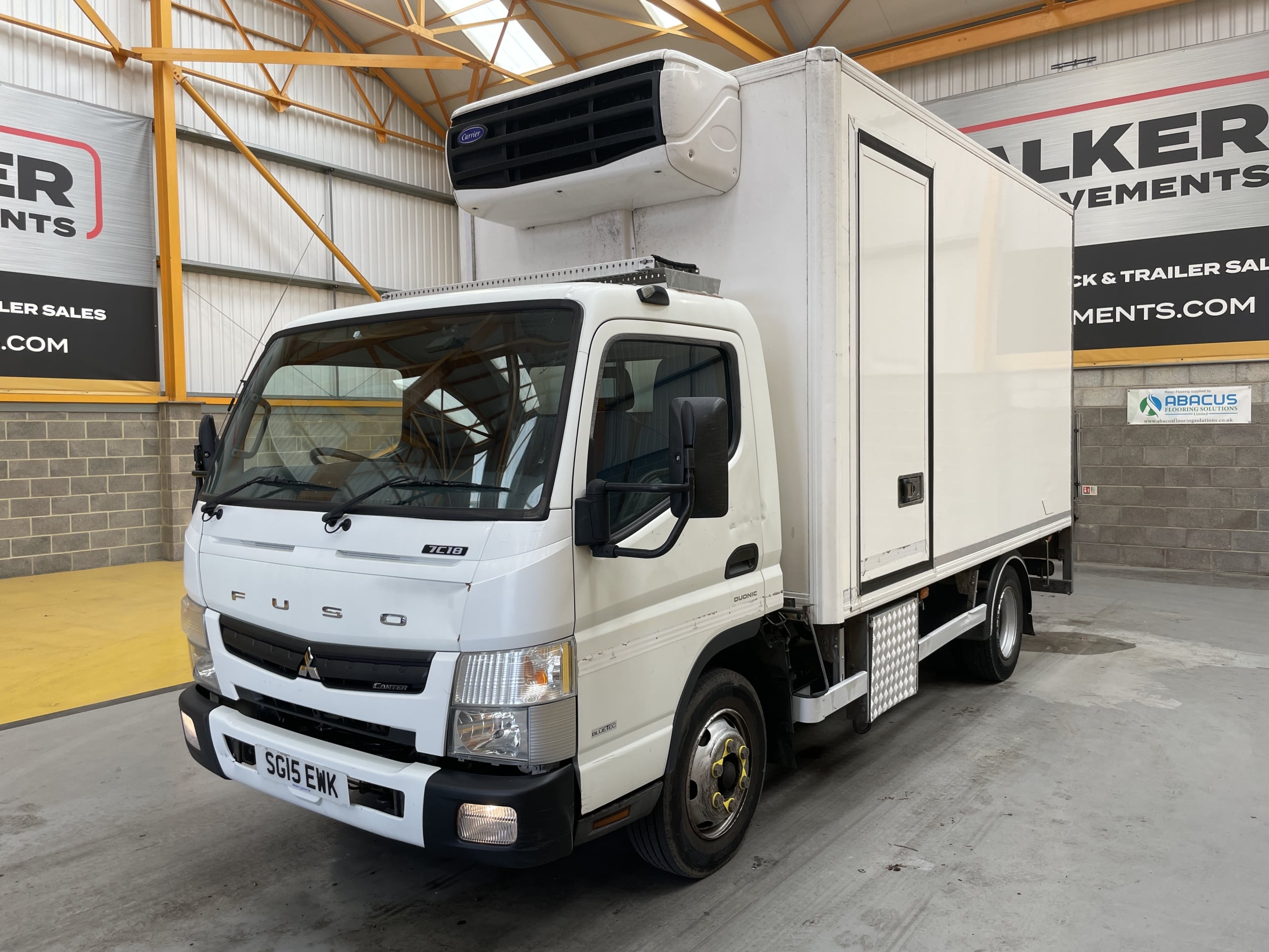 MITSUBISHI FUSO CANTER 7C18, 7.5 TONNE FRIDGE/FREEZER - 2015 - SG15 EWK ...