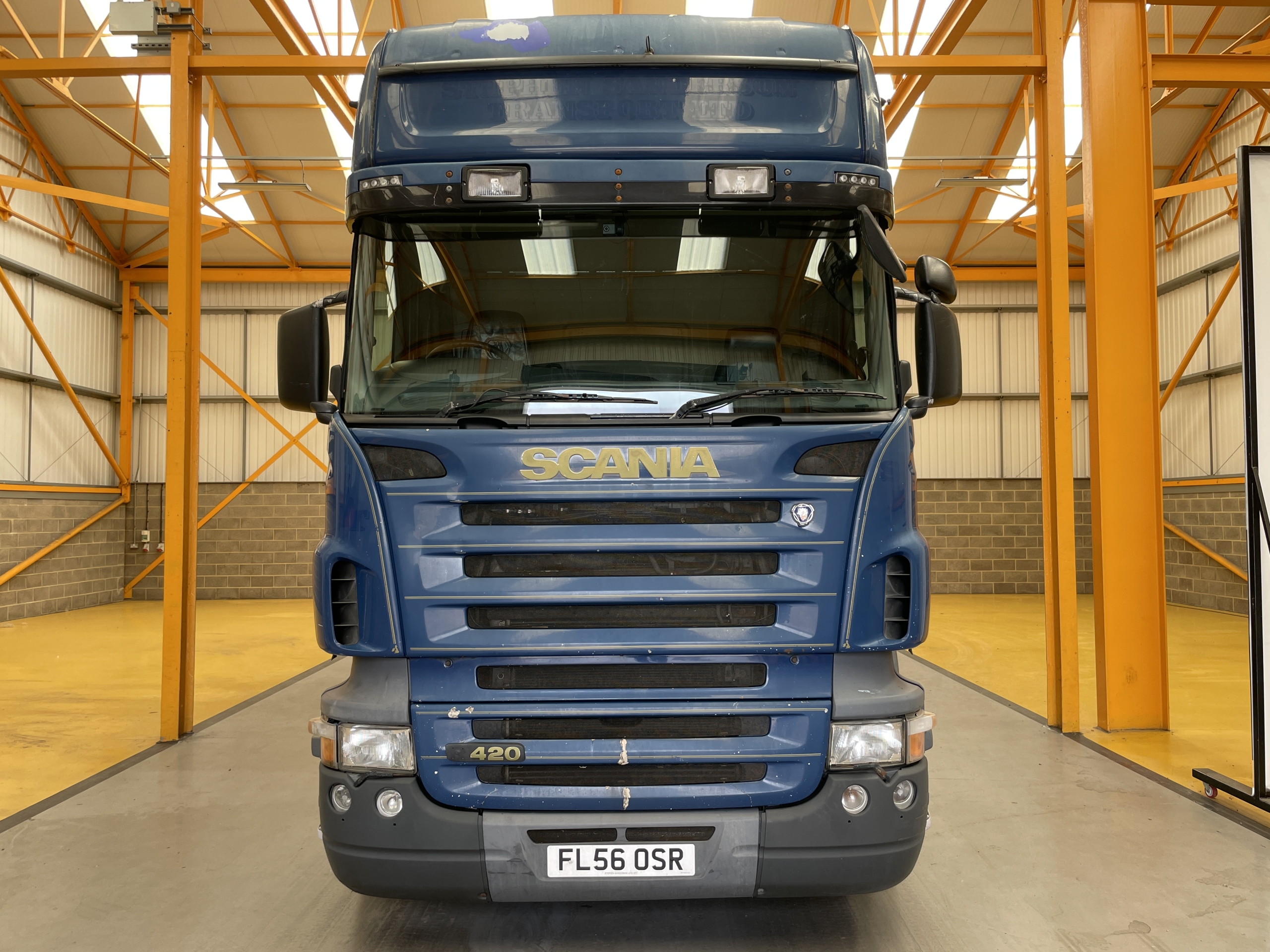 SCANIA R420 TOPLINE 6X2, 26 TONNE DRAWBAR SPEC CURTAINSIDER - 2007 ...