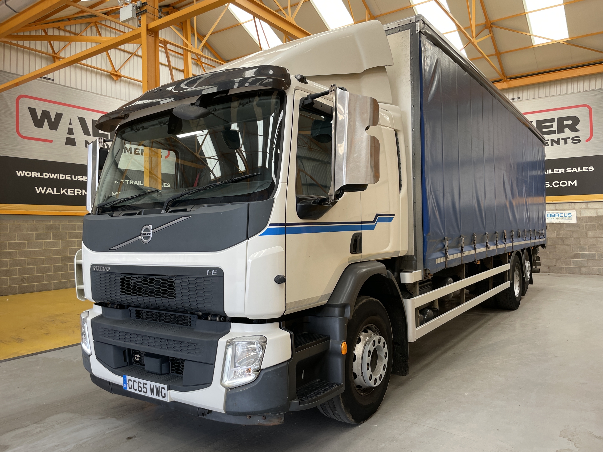VOLVO FE-320 *EURO 6* 26 TONNE 6X2 CURTAINSIDER - 2016 - GC65 WWG ...