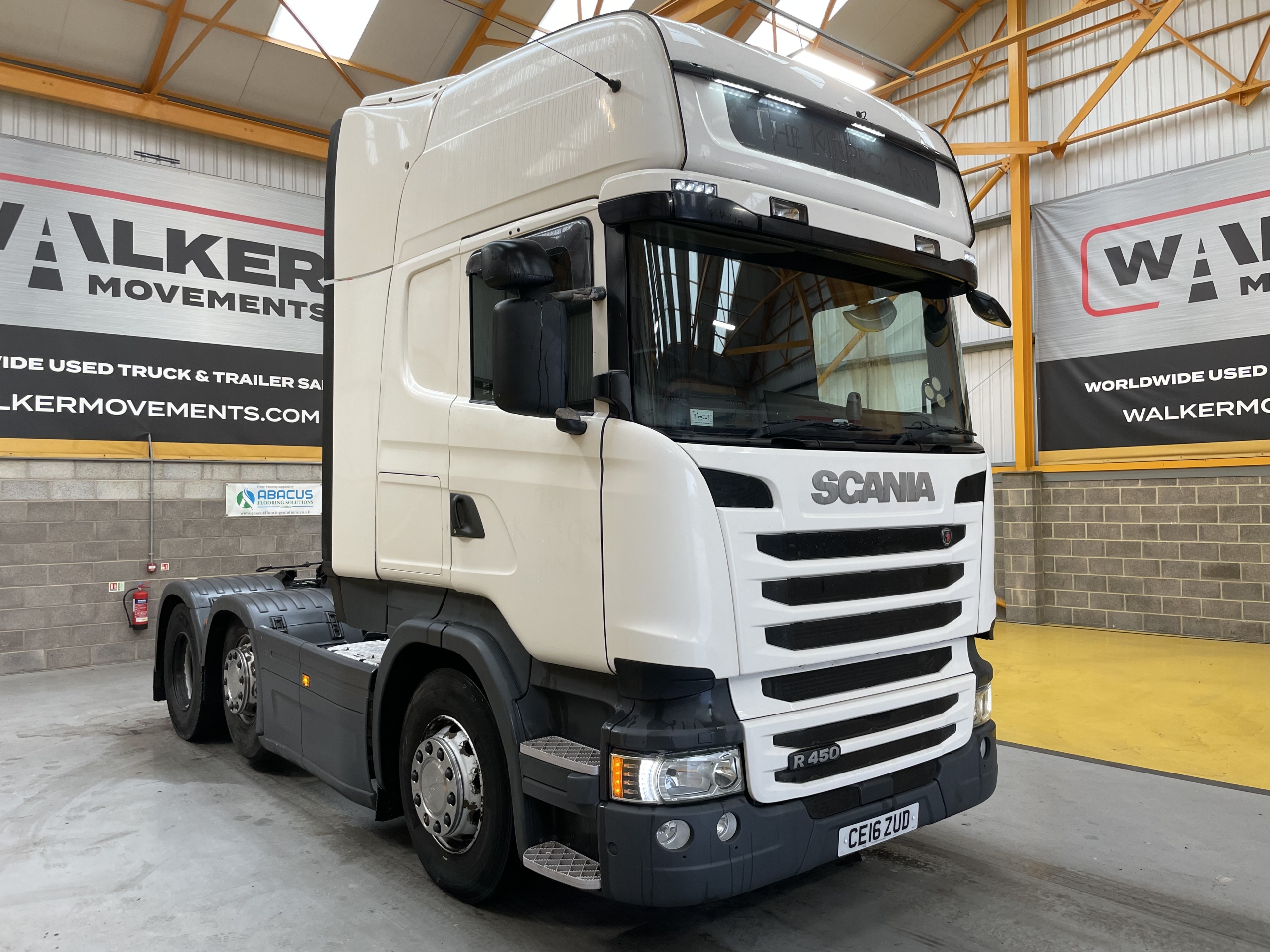 SCANIA R450 *EURO 6* TOPLINE 6X2 TRACTOR UNIT - 2016 - CE16 ZUD ...