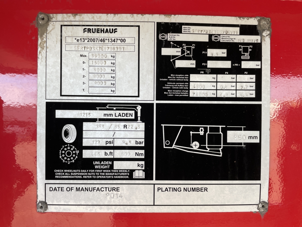 HGV Trailers for Sale | Used Truck Trailers - Walker Movements