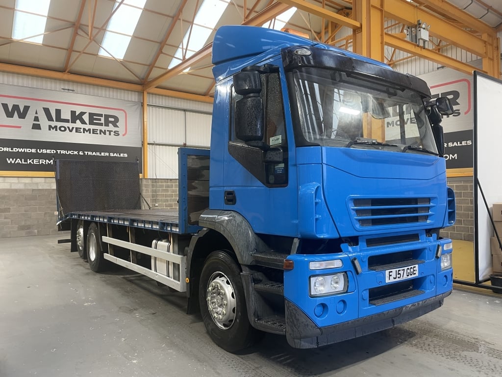 IVECO STRALIS 310 EURO 4 6X2 26 TONNE BEAVERTAIL - 2007 - FJ57 GGE ...