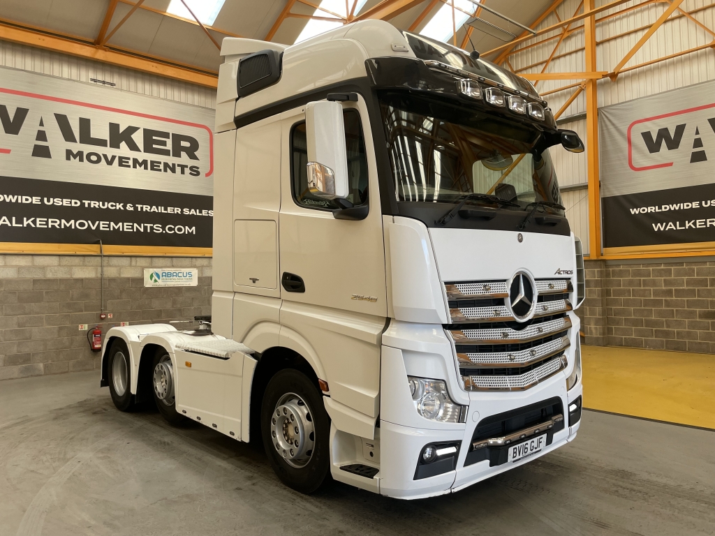 MERCEDES ACTROS 2548 BIGSPACE *EURO 6*, 6X2 TRACTOR UNIT - 2016 - BV16 ...