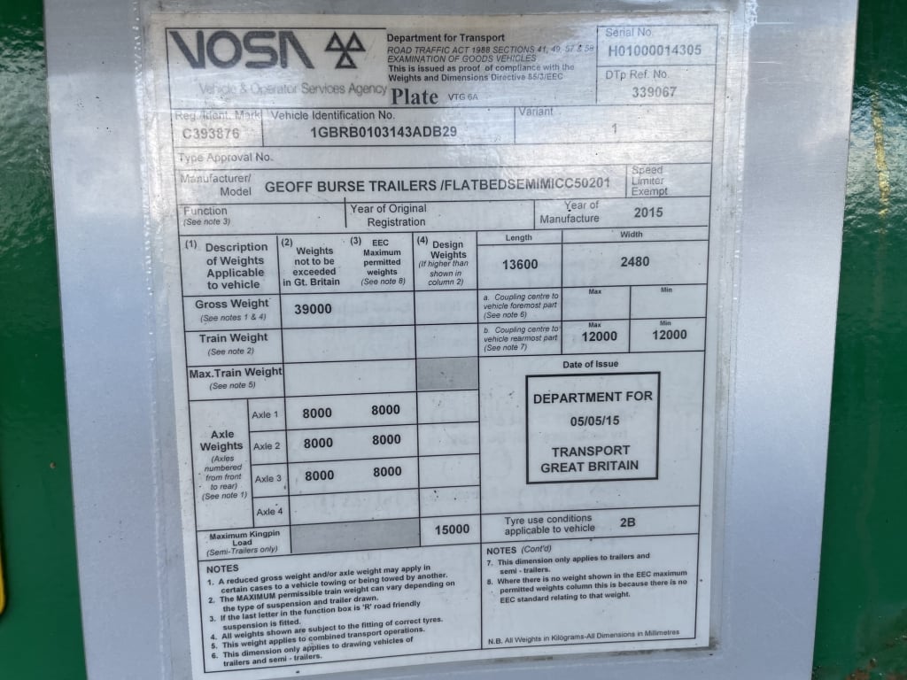 HGV Trailers for Sale | Used Truck Trailers - Walker Movements
