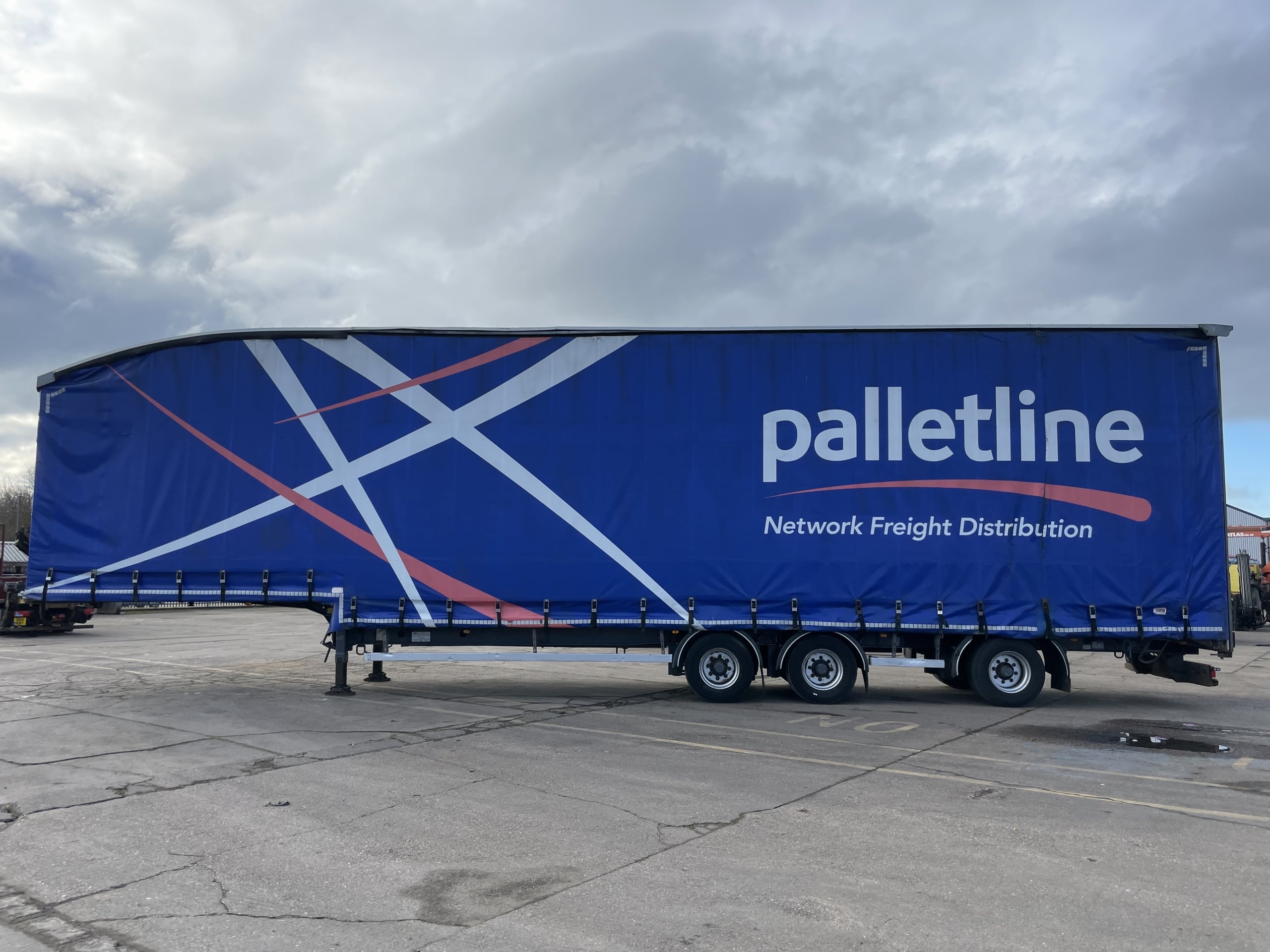 LAWRENCE DAVID 51FT/15.65M LST STEP FRAME DOUBLE DECK CURTAINSIDE ...