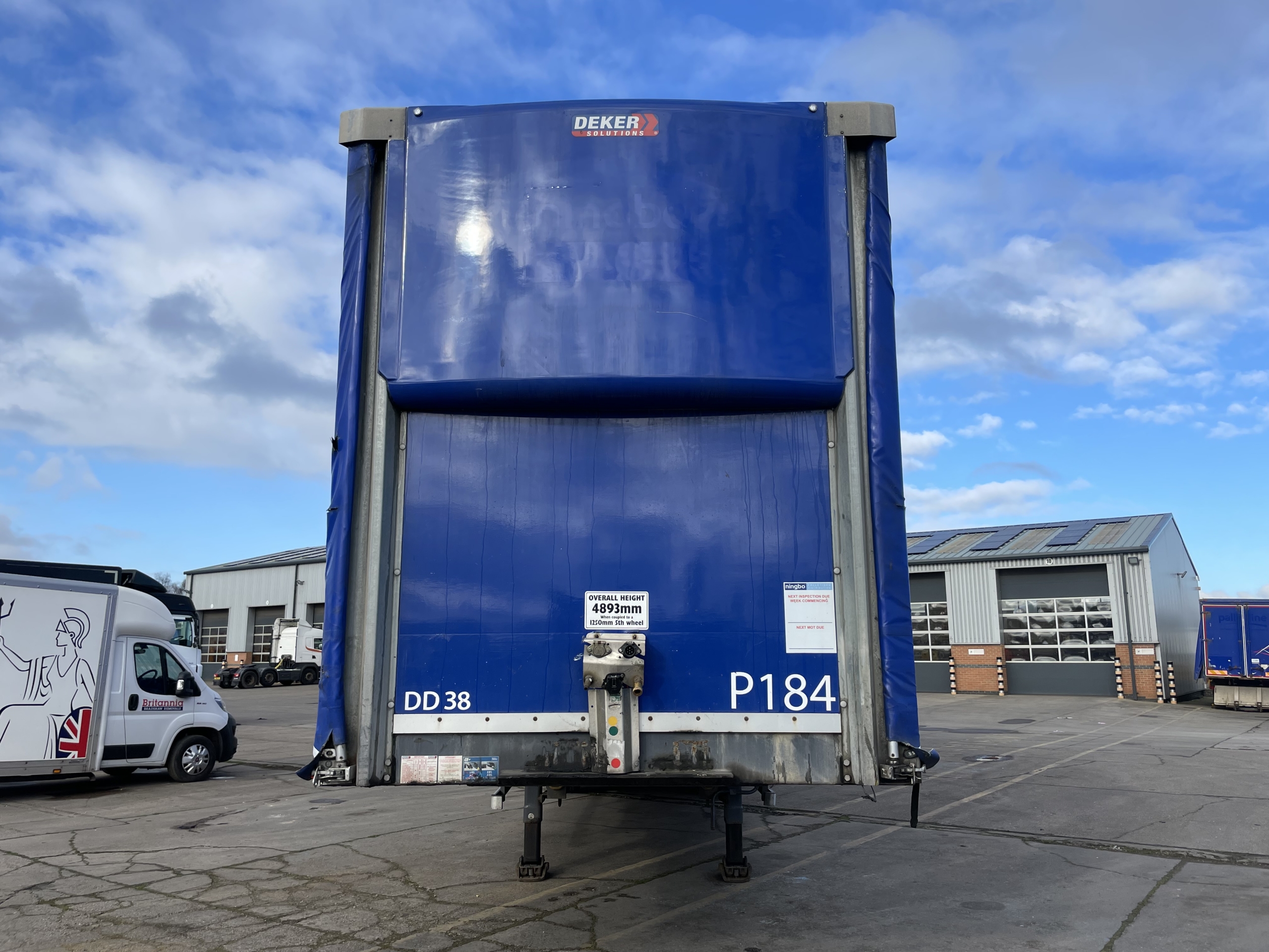 LAWRENCE DAVID 51FT/15.65M LST STEP FRAME DOUBLE DECK CURTAINSIDE ...