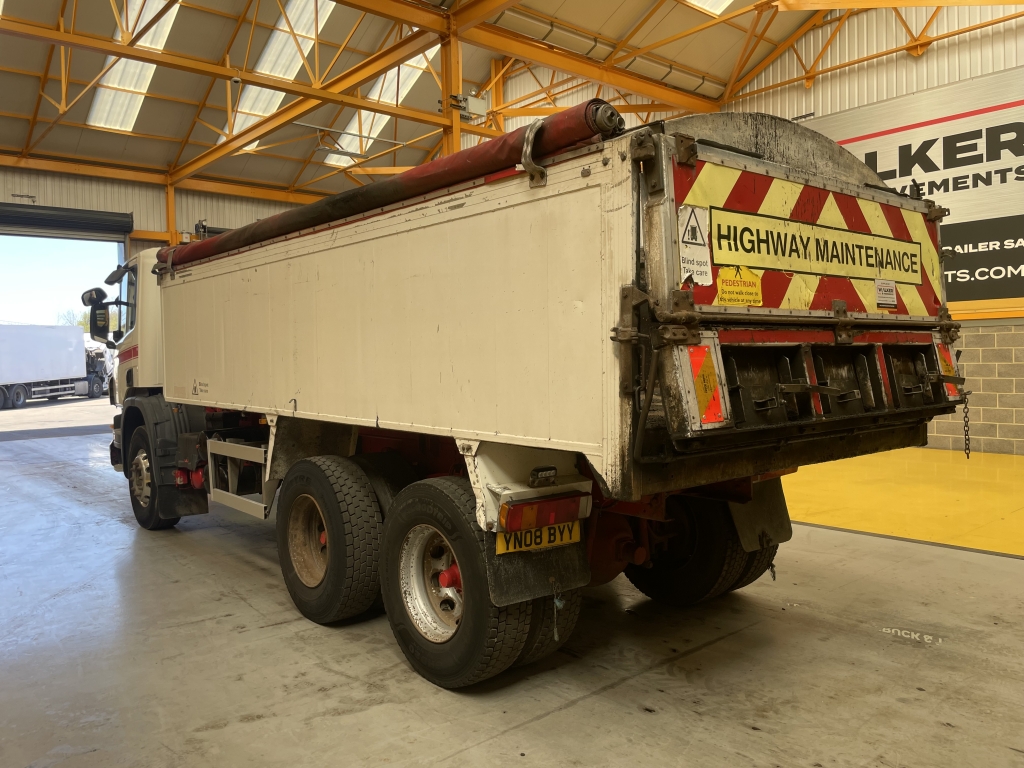 SCANIA P410 8X4 *EURO 6* STEEL TIPPER - 2016 - KX16 ZYD - Walker Movements