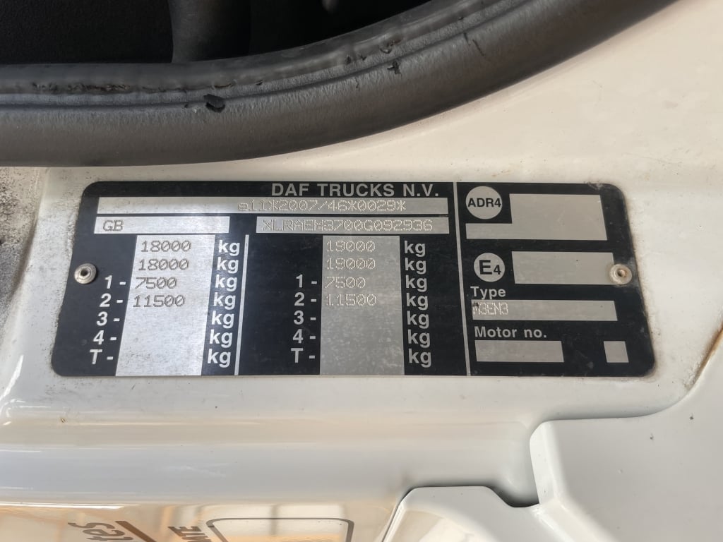 DAF CF75 6X2 26 TONNE DRAWBAR SPEC DROPSIDE FLATBED - 2007 - FN57 DHK ...