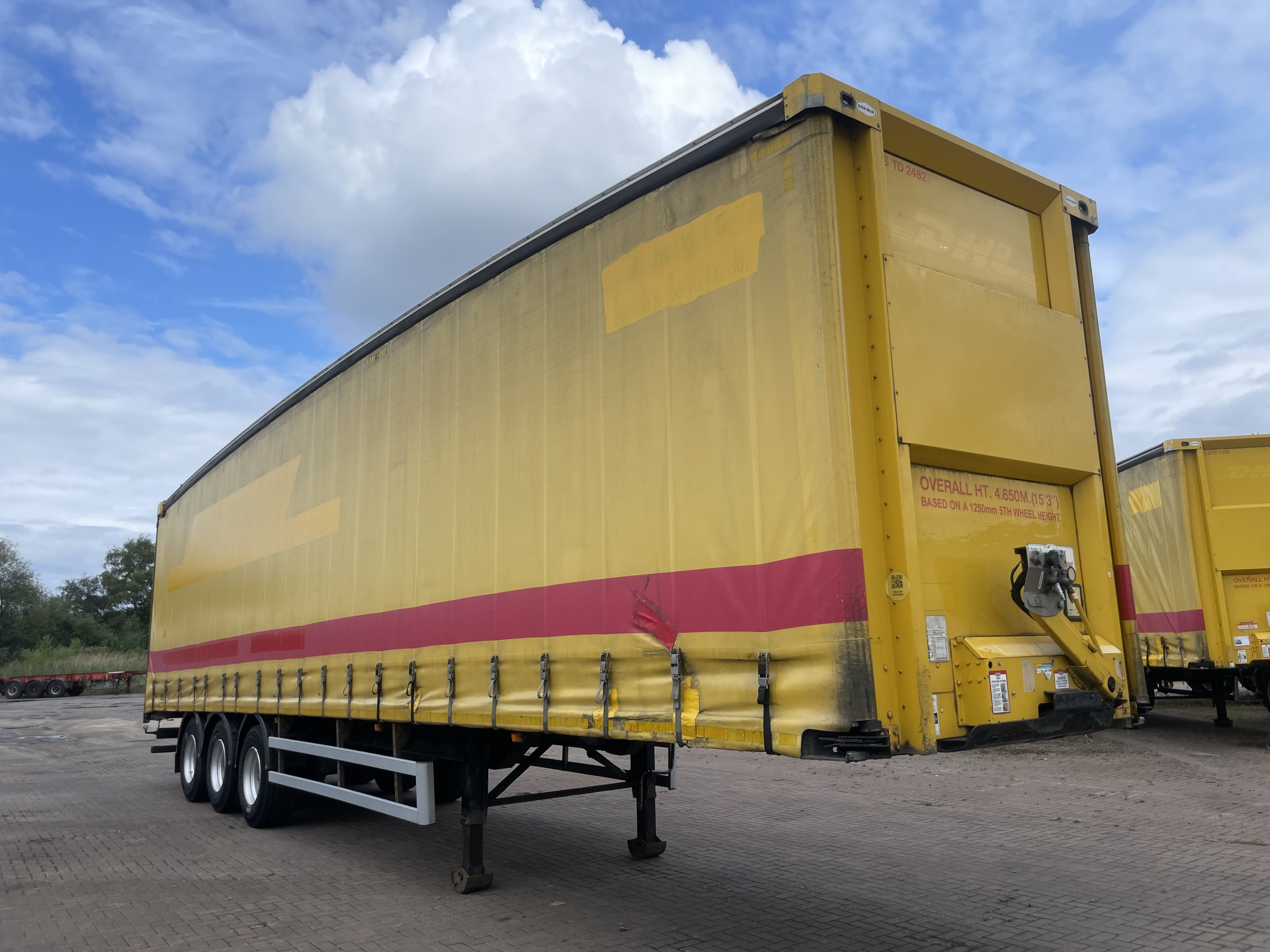 DON BUR 45FT STREAMLINE CURTAINSIDER TRAILER - 2014 - C361230 - Walker ...