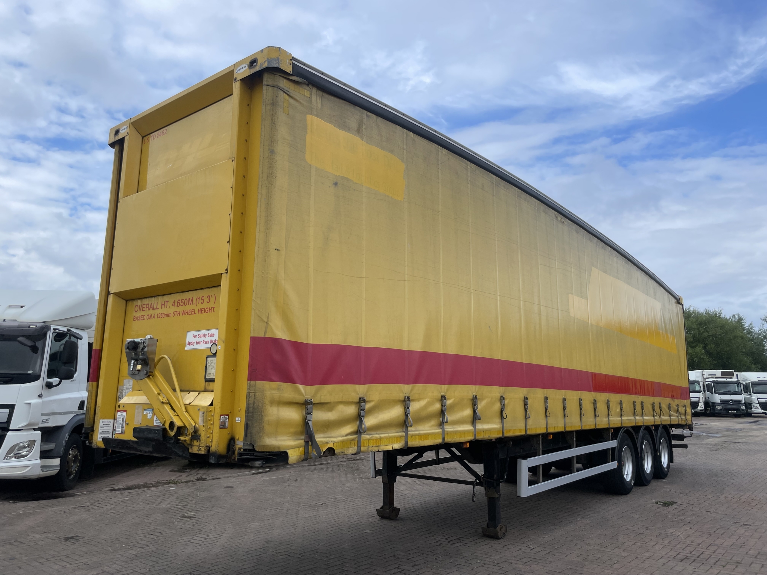 DON BUR 45FT STREAMLINE CURTAINSIDER TRAILER - 2014 - C361230 - Walker ...