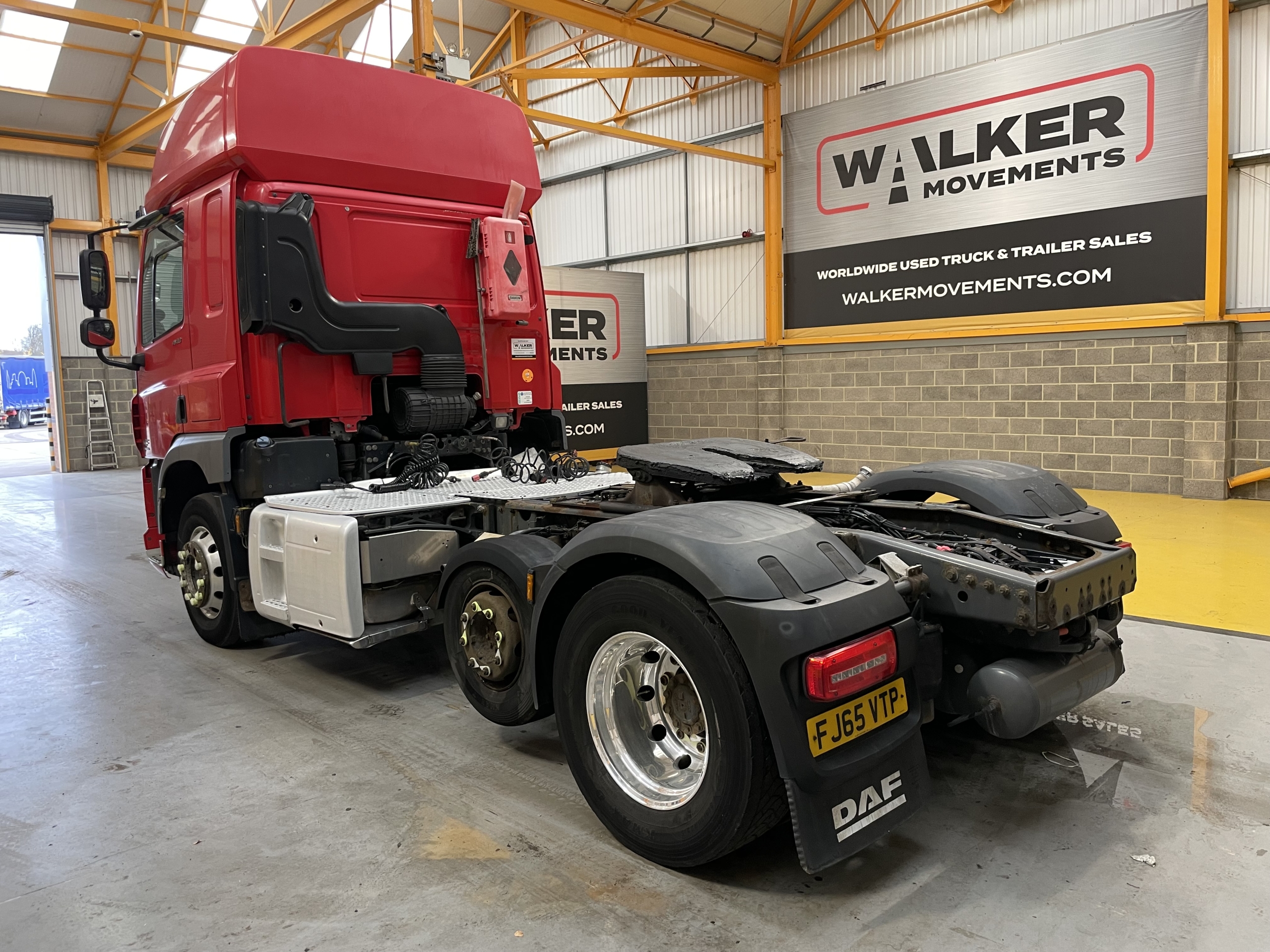 DAF CF440 FTP *EURO 6* 6X2 TRACTOR UNIT – 2015 – FJ65 VTP - Walker ...