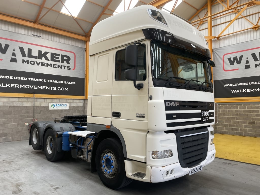 DAF XF105 510 80 TONNE SPECIAL TYPES SUPER SPACE EURO 5 6X2 TAG AXLE ...
