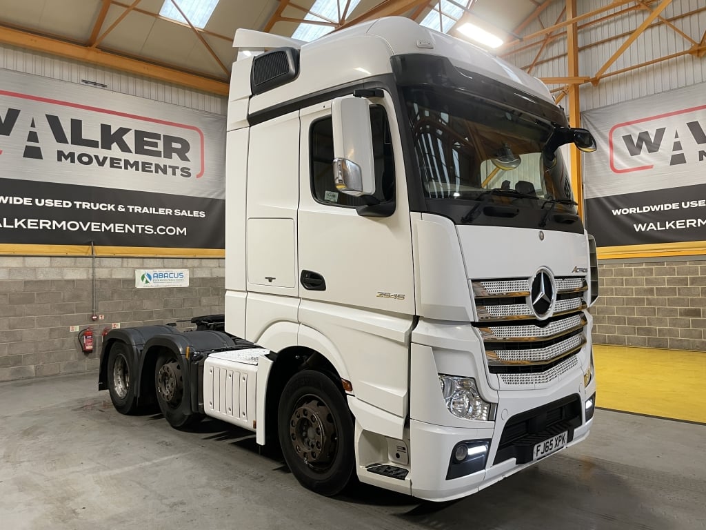 MERCEDES ACTROS 2545 BIGSPACE *EURO 6*, 6X2 TRACTOR UNIT – 2015 – FJ65 ...